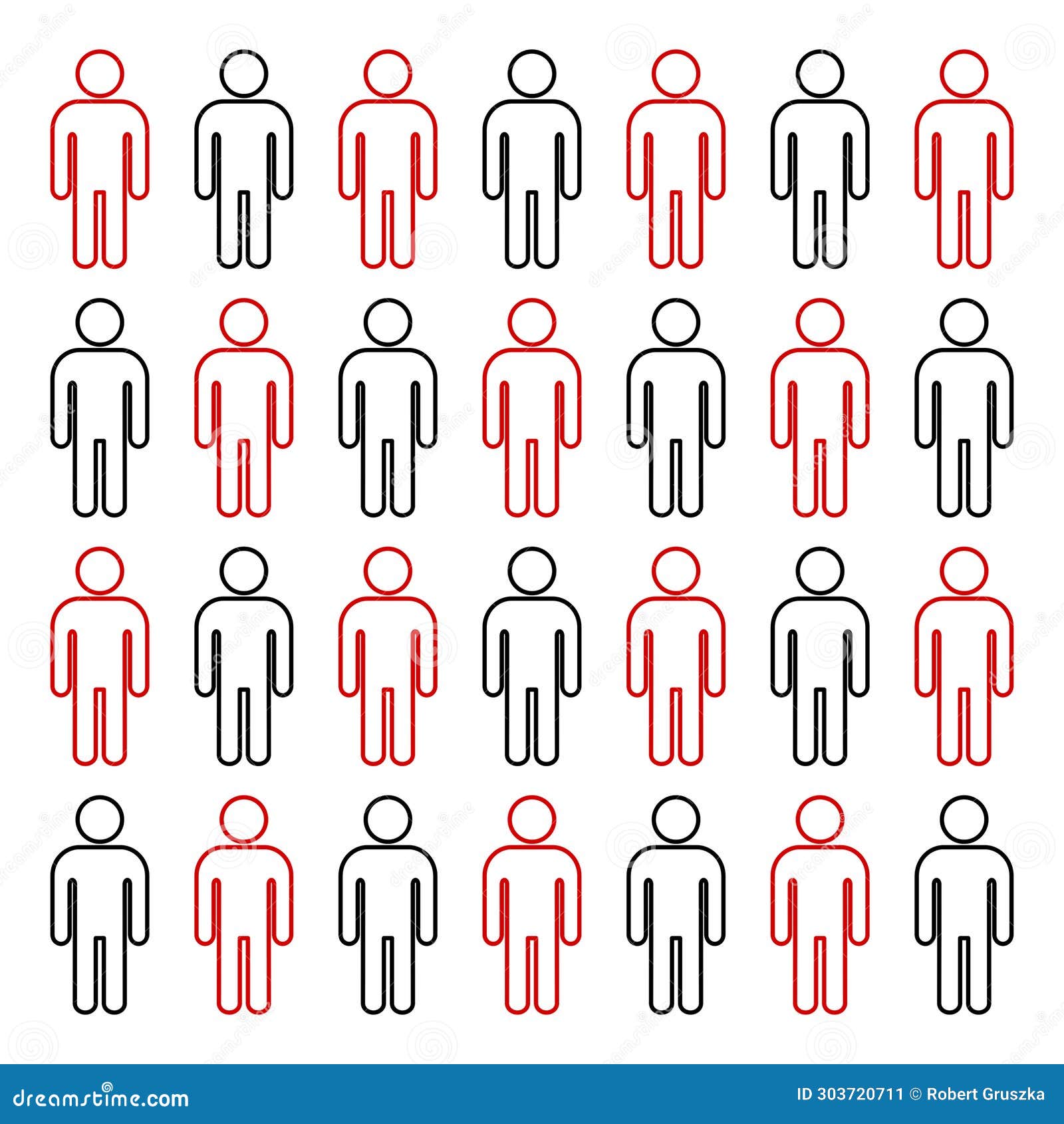 Symbol, people icon stock illustration. Illustration of silhouette ...