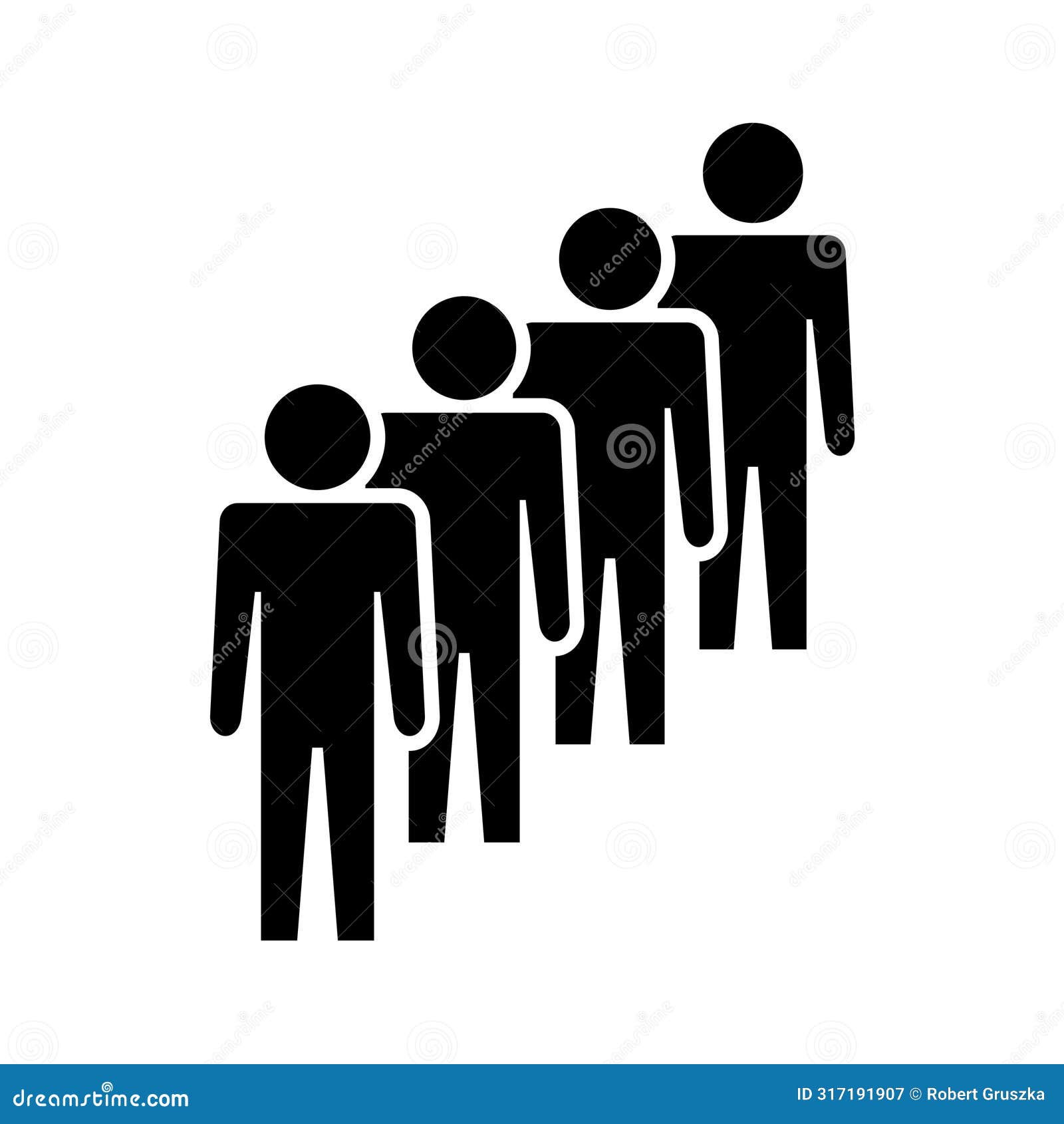 Symbol, people icon. stock illustration. Illustration of community ...