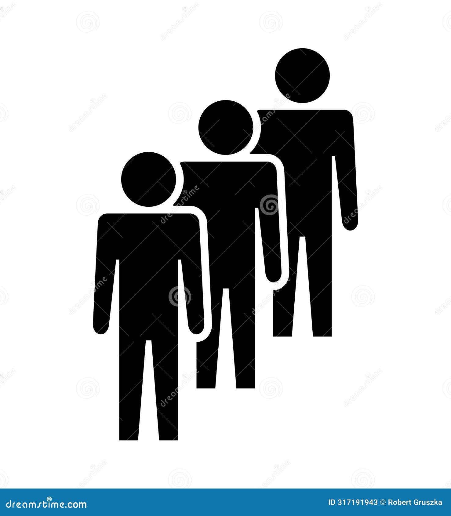 Symbol, people icon. stock illustration. Illustration of community ...