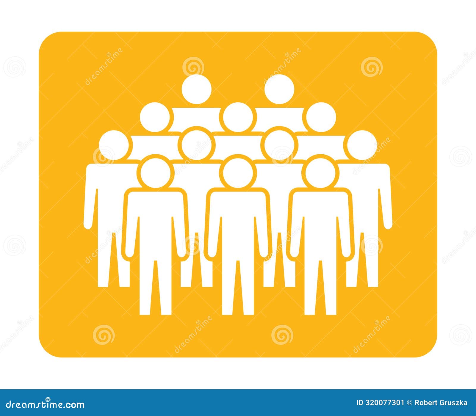 Symbol, people icon. stock vector. Illustration of person - 320077301