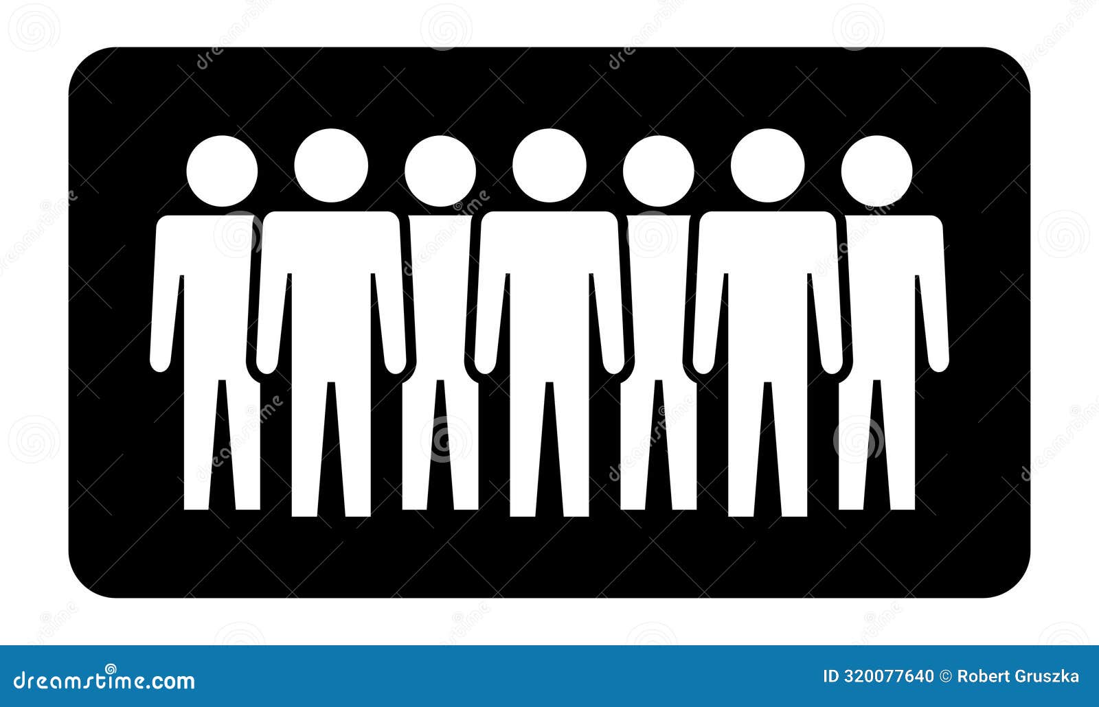 Symbol, people icon. stock vector. Illustration of symbol - 320077640
