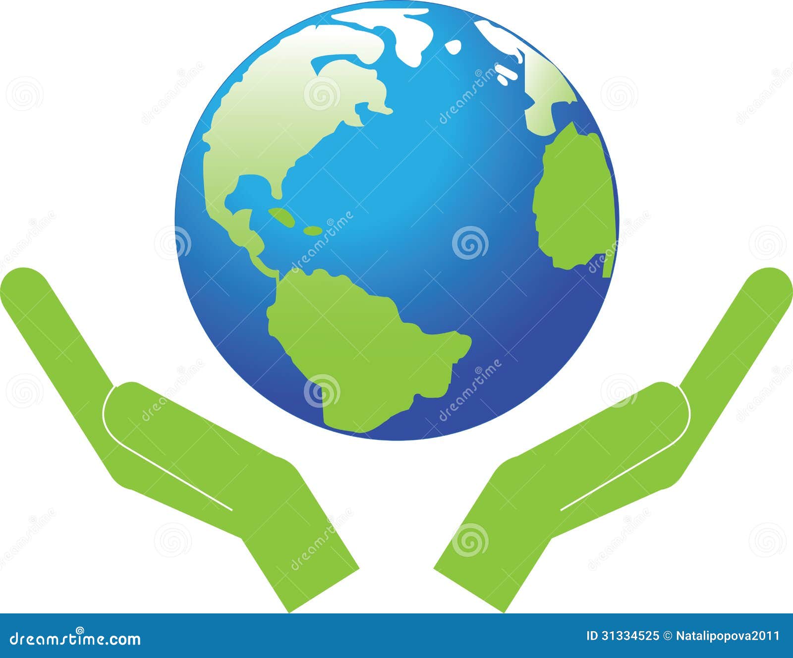 Symbol, the planet Earth. stock illustration. Illustration of symbol ...