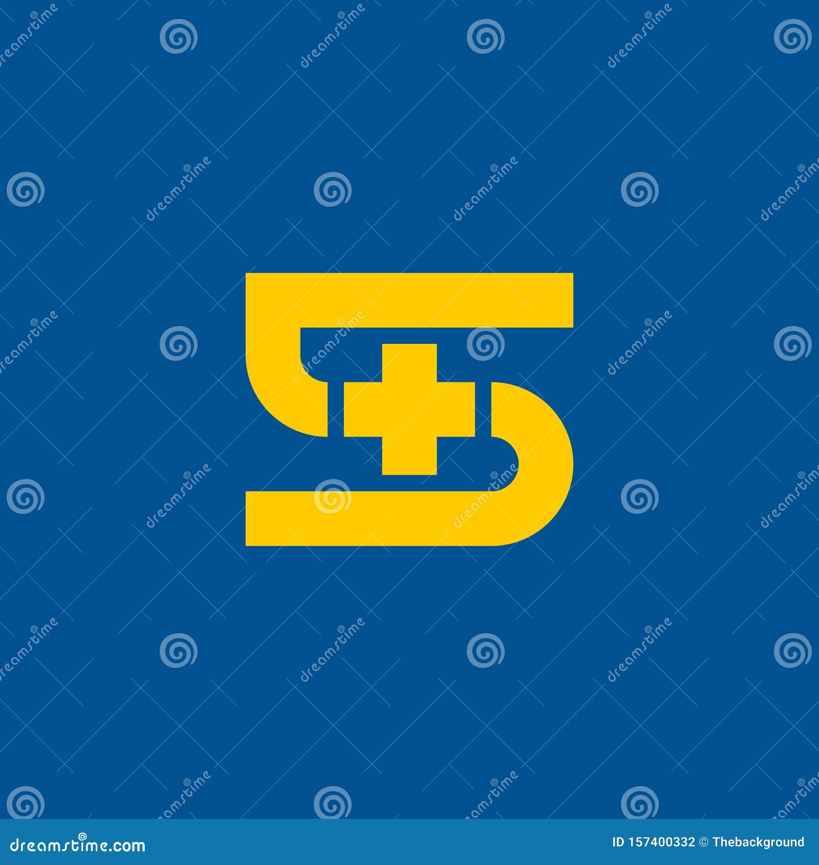 5 and Symbol Plusl Logo. Five and Plus - Design Element or Icon ...