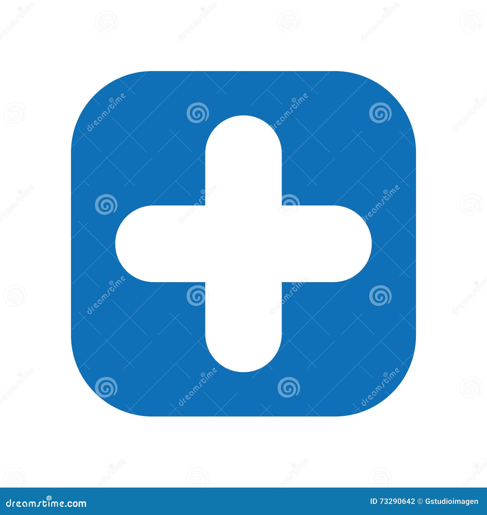 Symbol Pluss Button Isolated Icon Design Stock Illustration ...