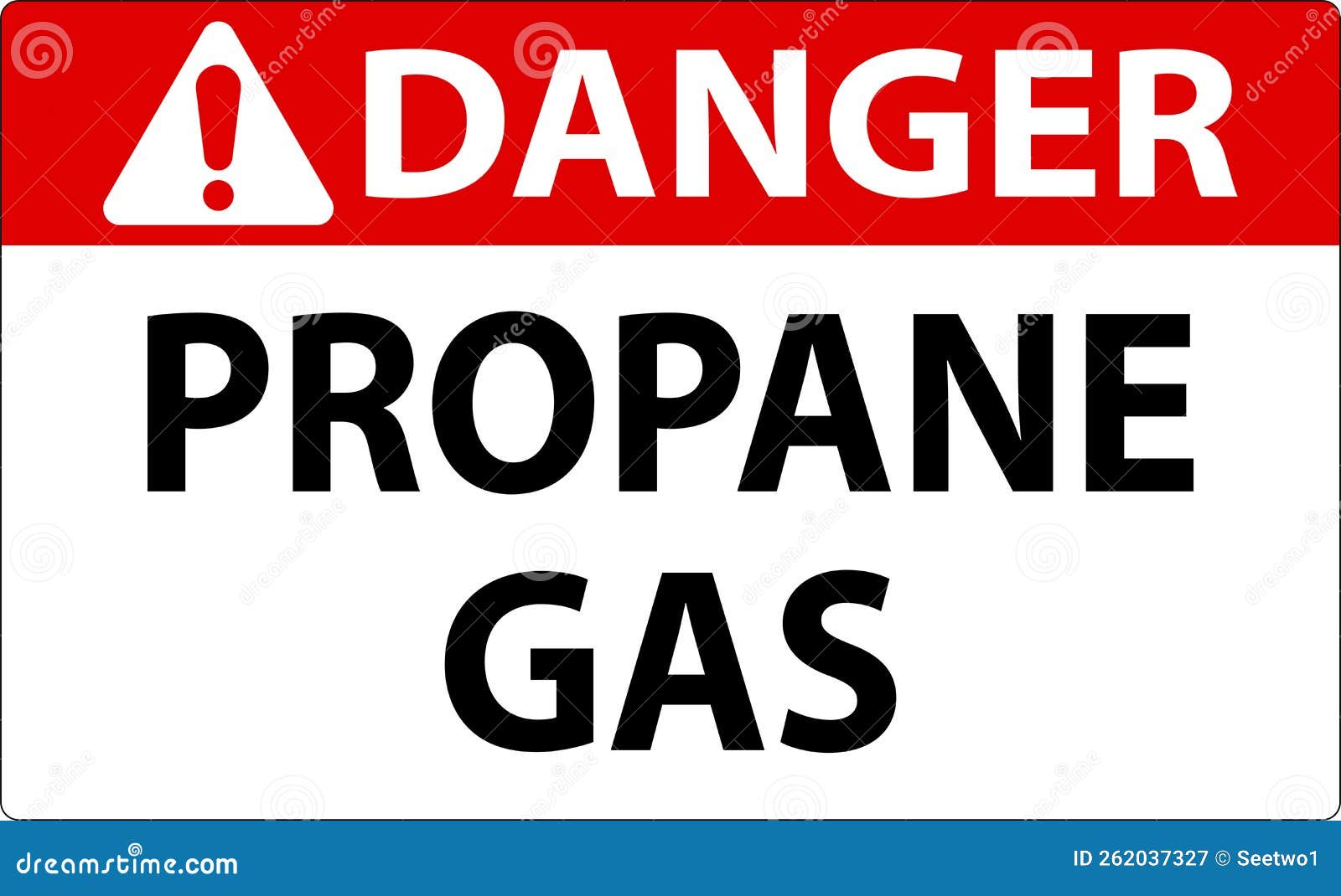 Symbol Propane Danger Label, Propane Gas Sign Stock Vector ...
