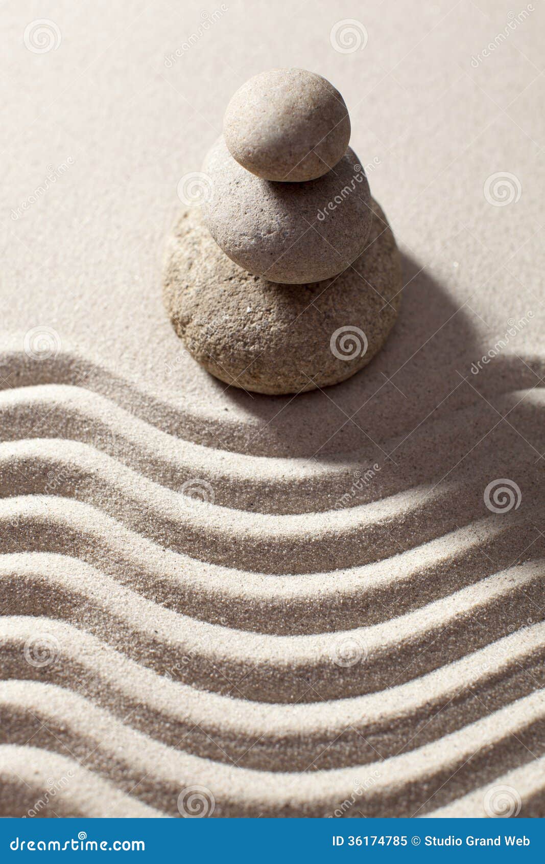 Symbol of Purity and Meditation Stock Image - Image of contemplation ...