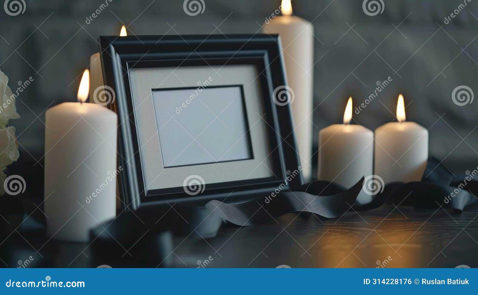 A Symbol of Remembrance is the Mourning Stock Photo - Image of fading ...