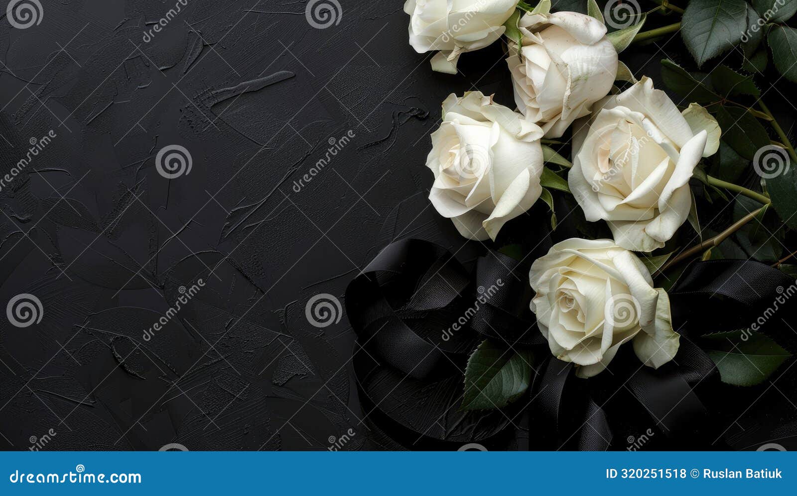 A Symbol of Remembrance is the Mourning Stock Photo - Image of sadness ...