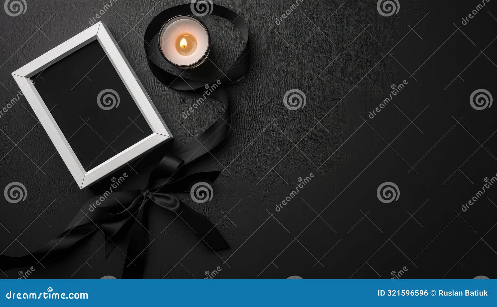 A Symbol of Remembrance is the Mourning Stock Photo - Image of grief ...