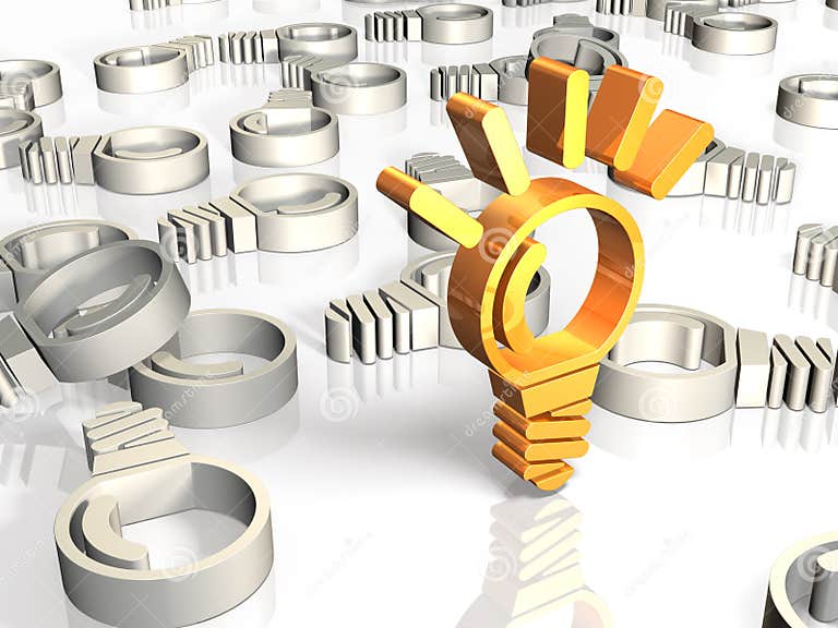 Symbol that Represents the Best Strategy Stock Illustration ...