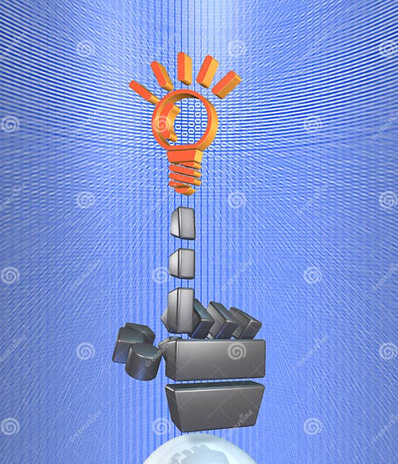 Symbol that Represents the Inspiration Stock Illustration ...