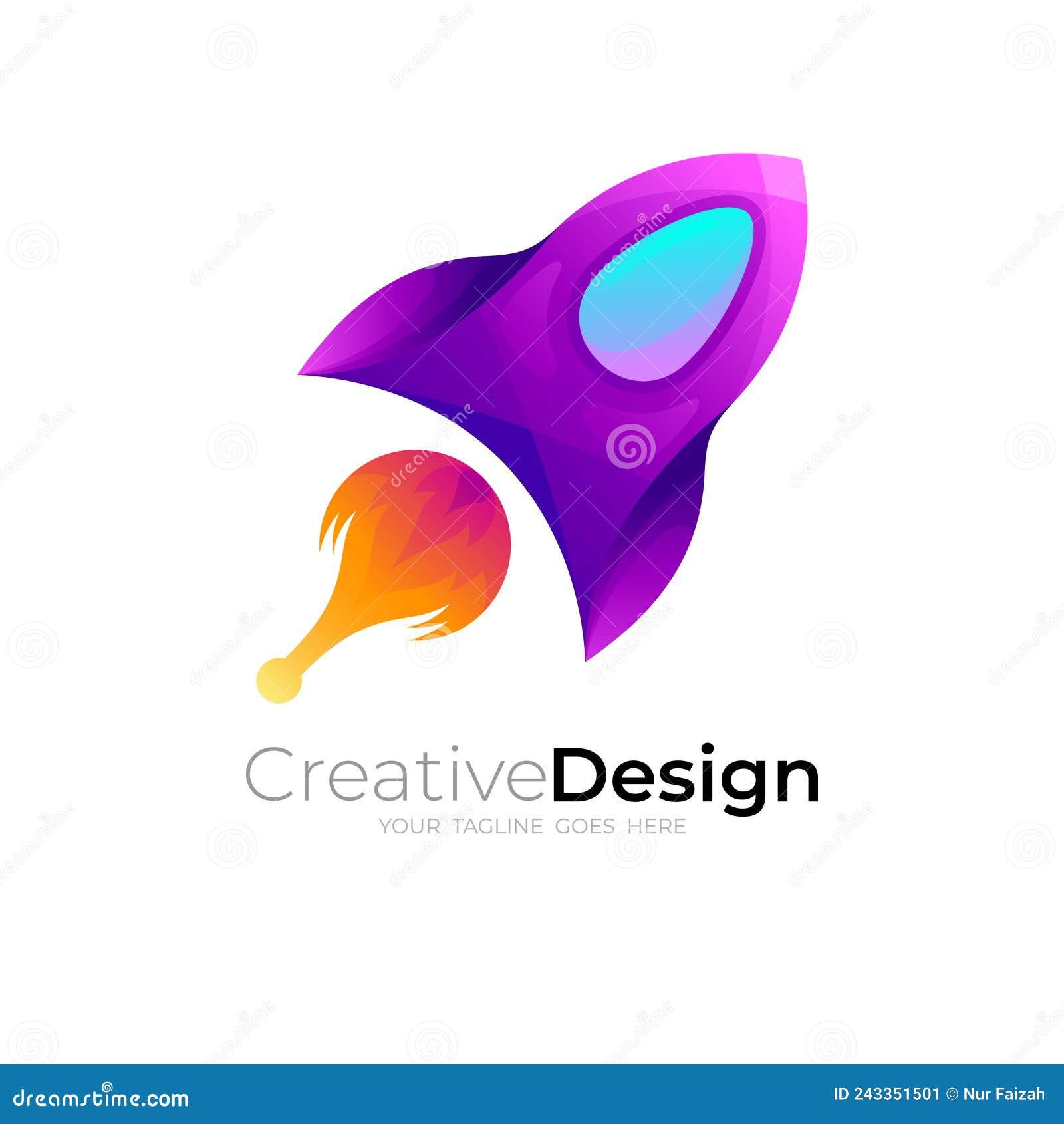 Symbol Rocket Logo Design Template, Up Icon Stock Vector - Illustration ...