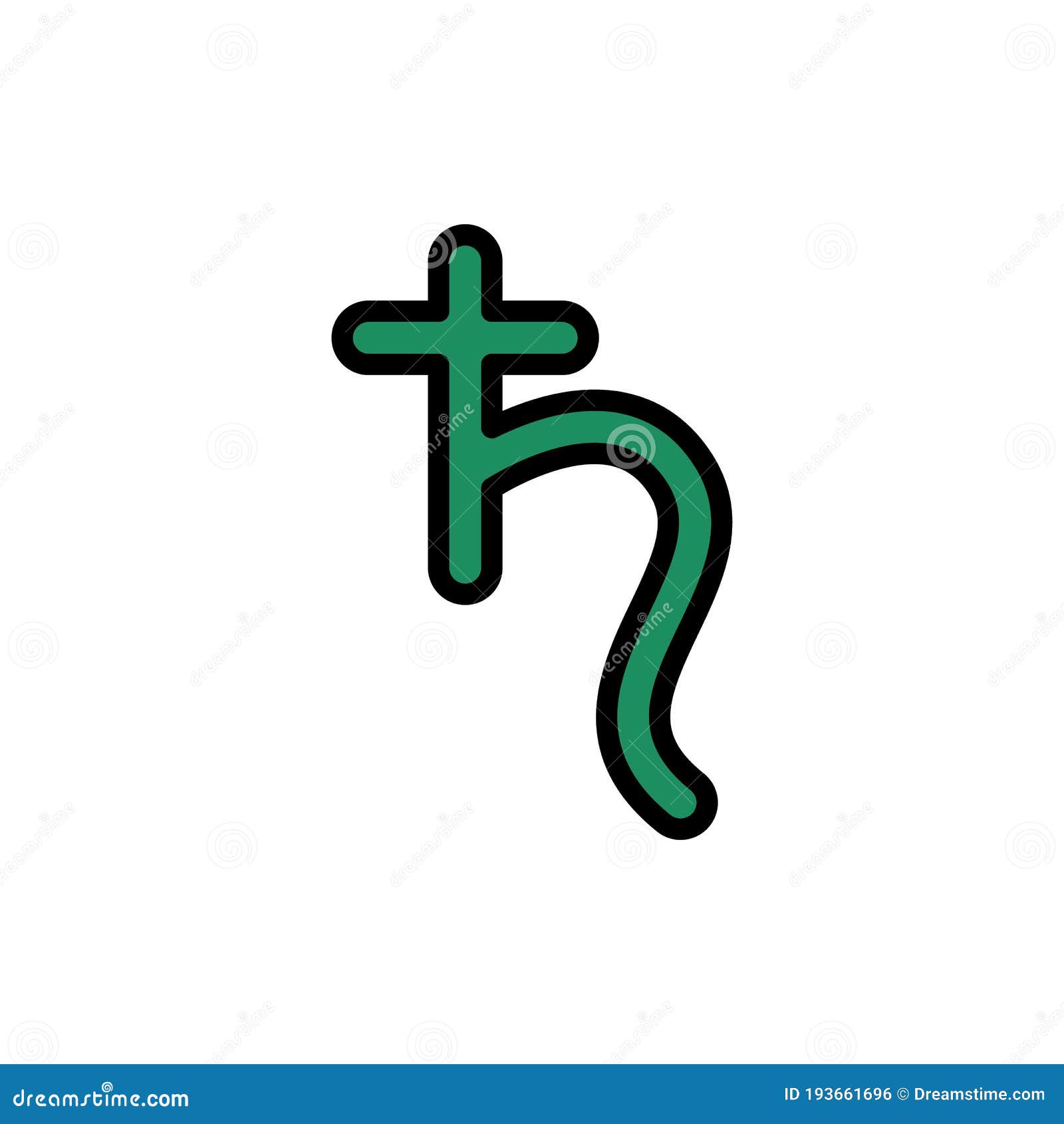 Symbol Of Saturn, Saturn Sign, Astrology Saturn Planet Royalty-Free ...