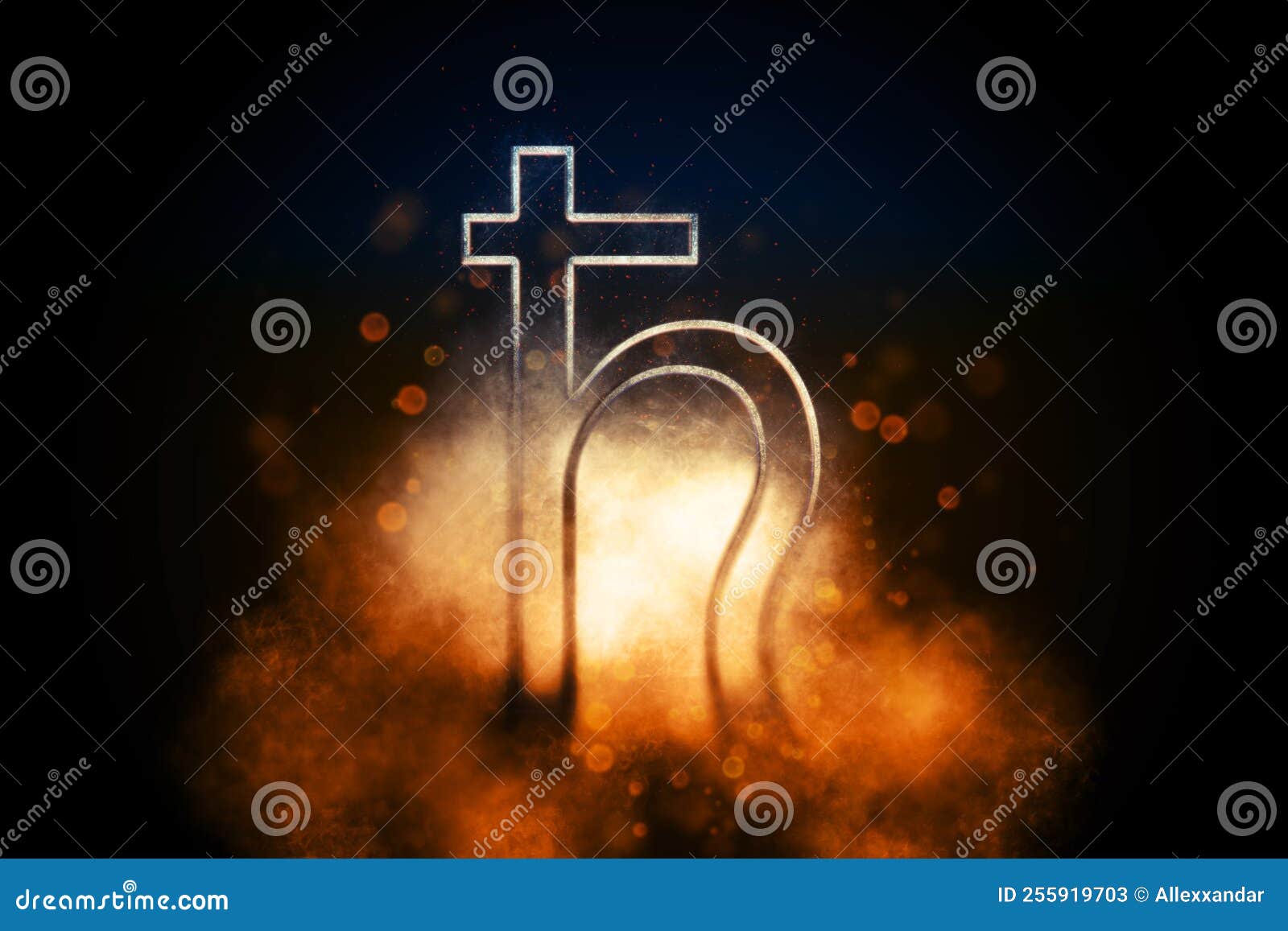 Symbol of Saturn, Saturn Sign, Astrology Saturn Planet Stock Image ...