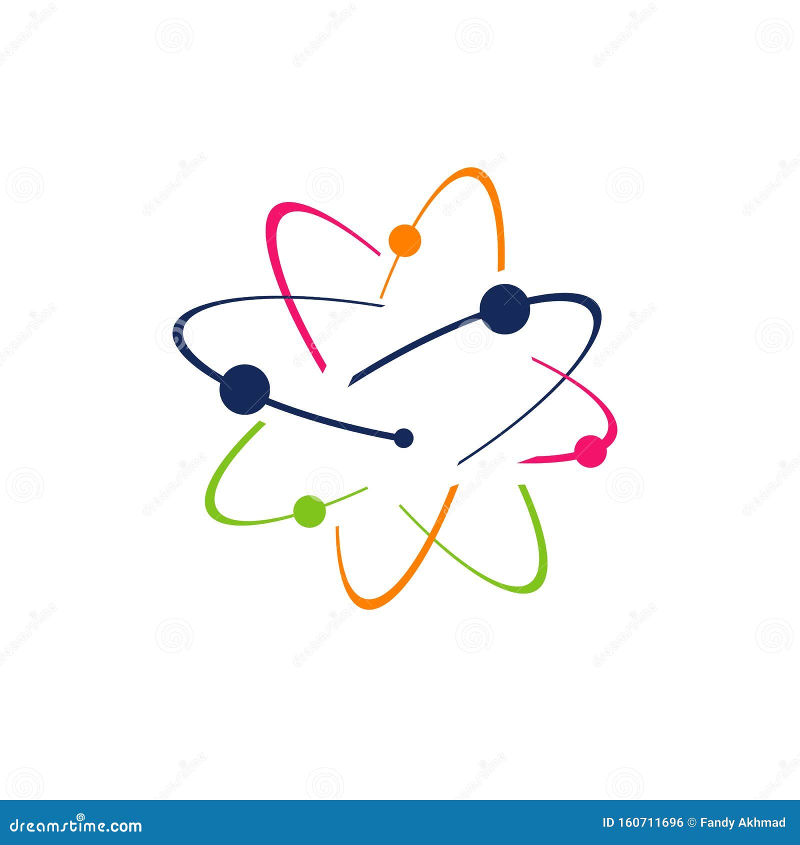 Symbol of Science Research Atom Logo Vector Icon Illustration ... Symbol of Science Research Atom Logo Vector Icon Illustration ...