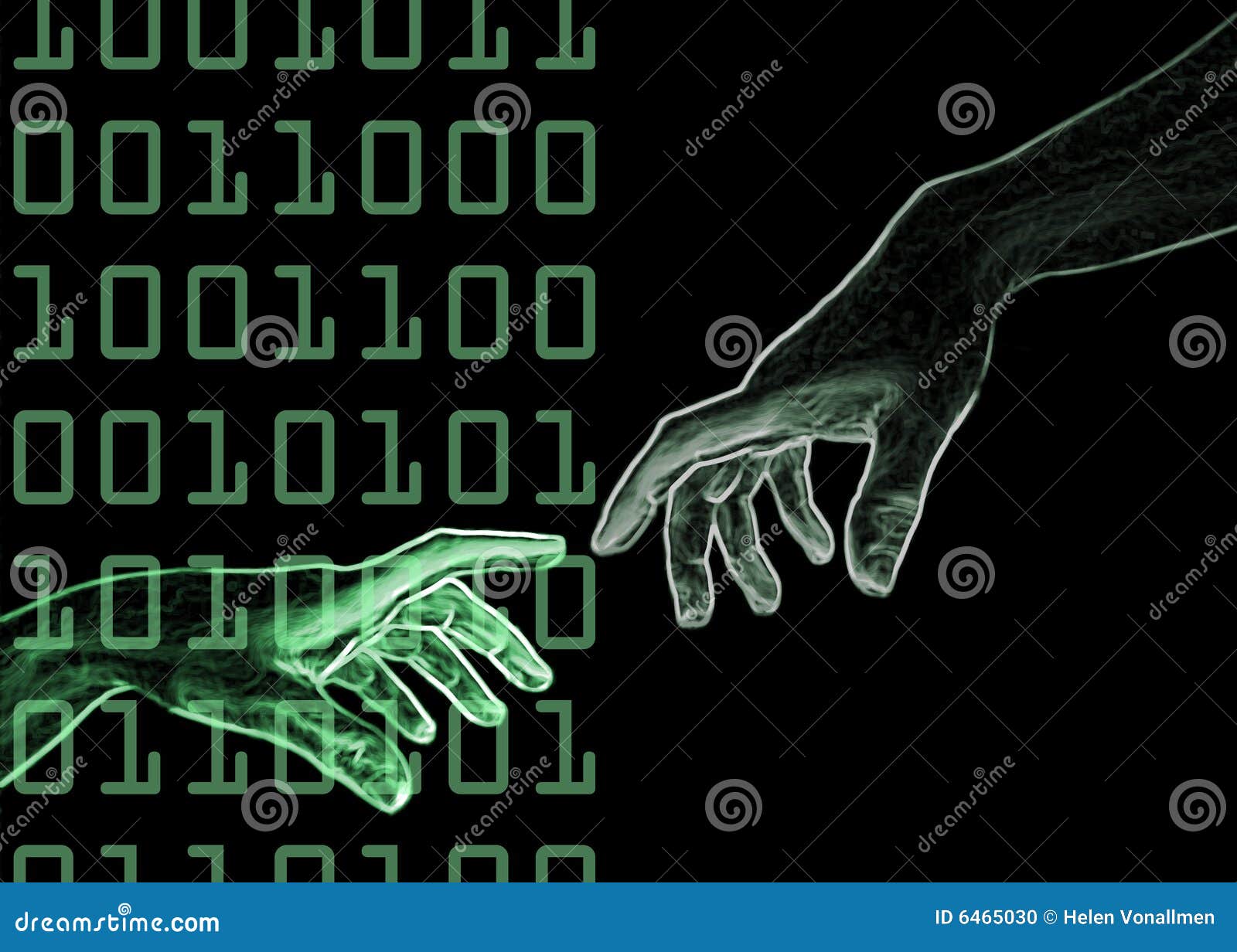 Creation of Adam by Michelangelo Stock Illustration - Illustration of ...