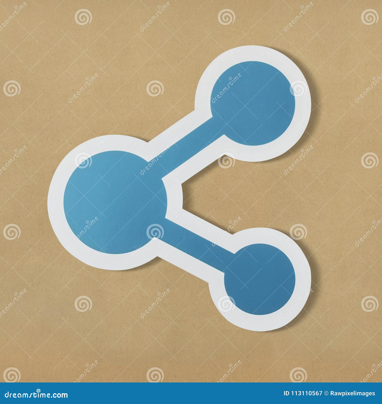 Symbol of Sharing Technology Icon Stock Illustration - Illustration of ...