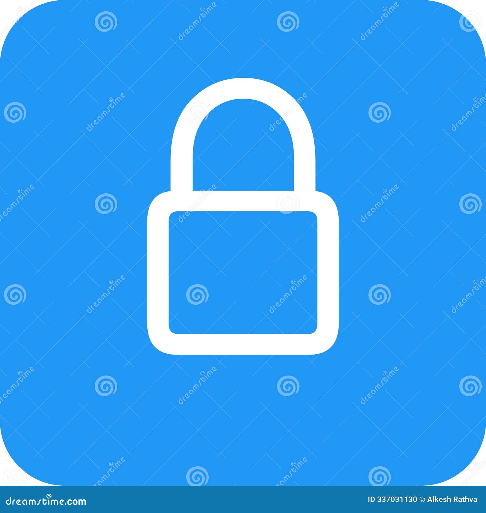 Symbol of sign of lock. stock illustration. Illustration of icon ...