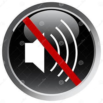 Symbol of silent mode stock vector. Illustration of silent - 11207320