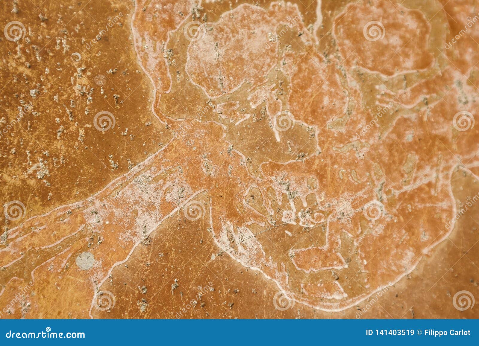 The skull in Rust stock image. Image of symbol, risiresa - 141403519