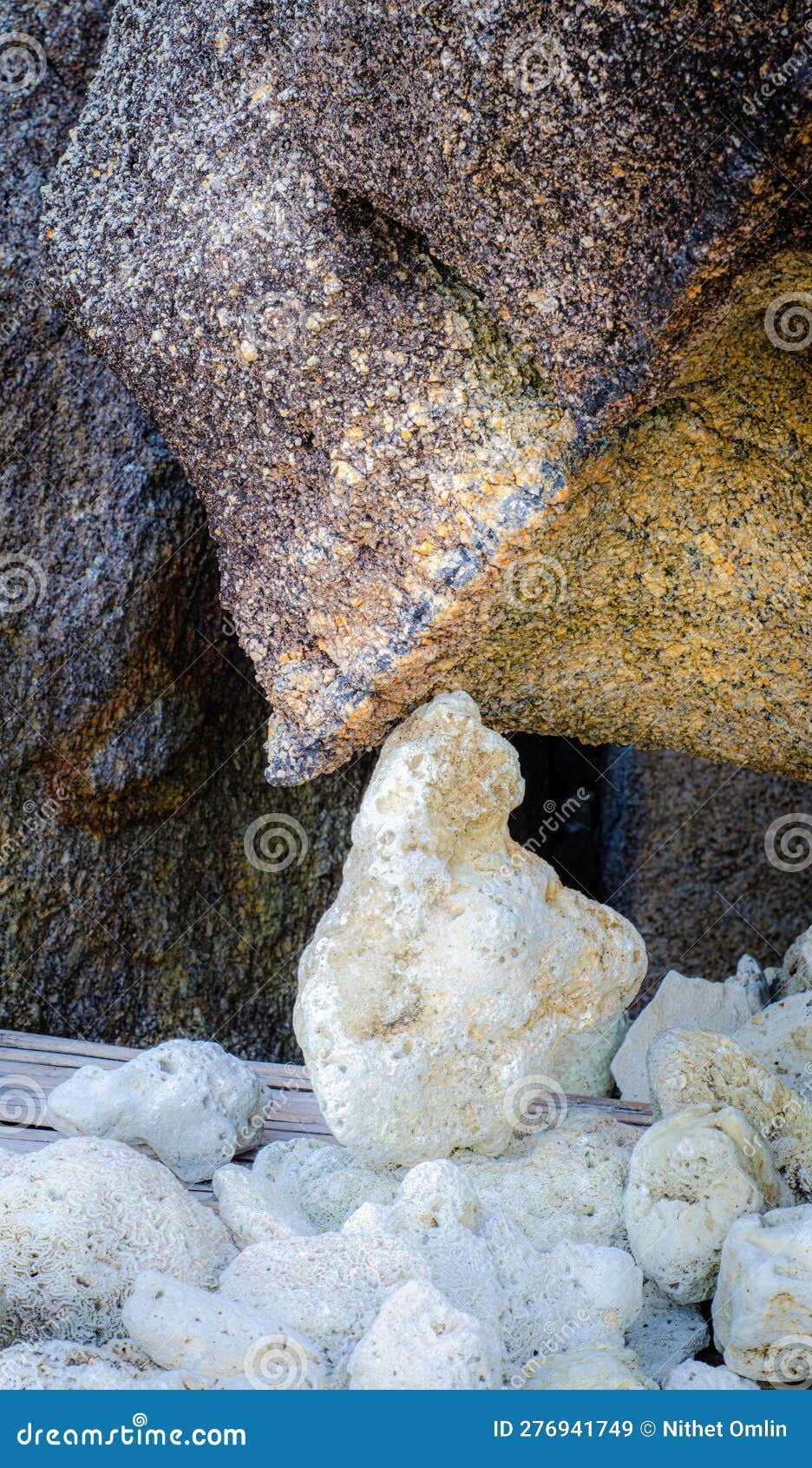 A Symbol of Small but Powerful a Small Stone Stock Image - Image of ...