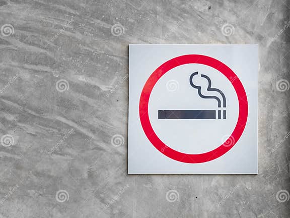 Symbol of smoking zone stock photo. Image of alarm, place - 42221952