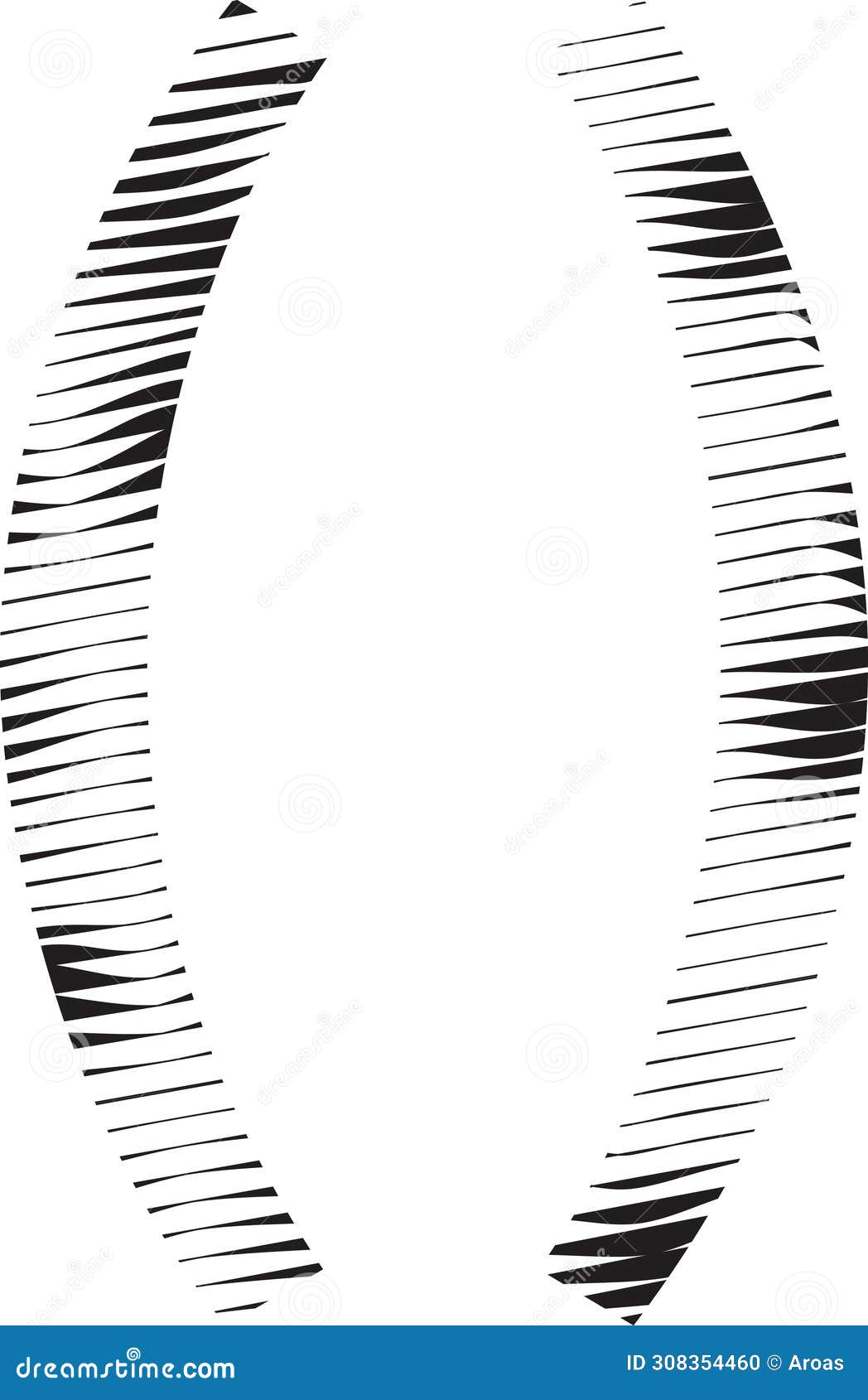 Symbol with Stripe Motion Line Logo Stock Vector - Illustration of ...