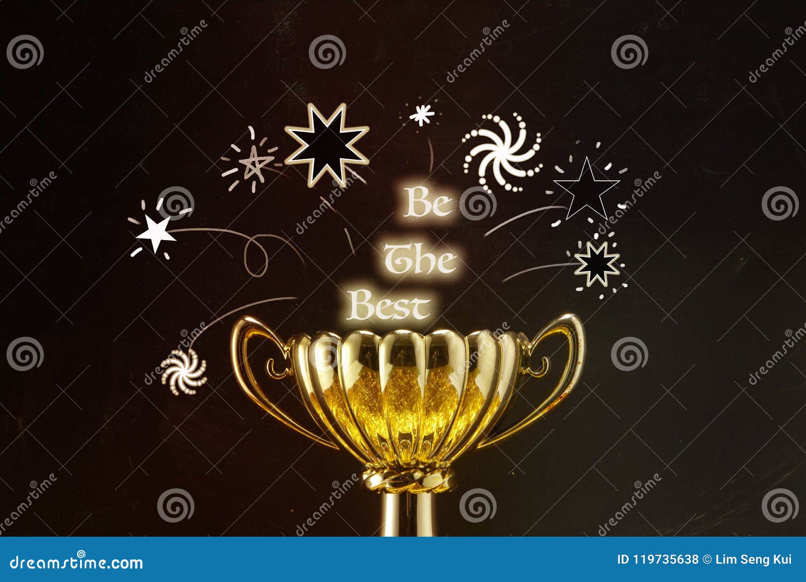 Symbol of success stock photo. Image of drawing, prize - 119735638