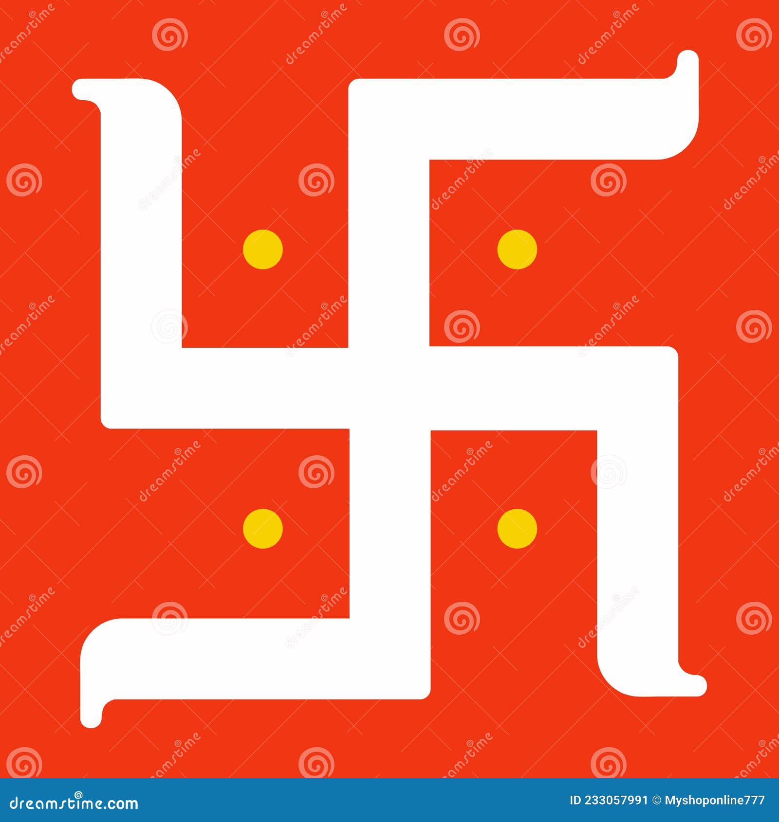 Symbol of Swastik in White Colour on the Red Background Stock ... Symbol of Swastik in White Colour on the Red Background Stock ...