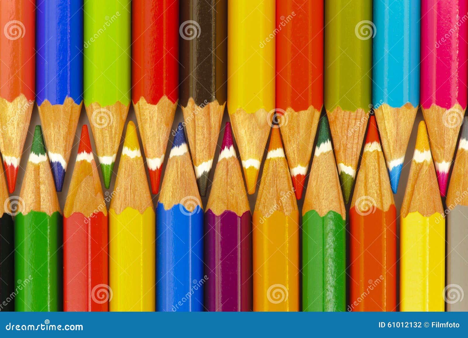 Team Of Crayons Royalty-Free Stock Photo | CartoonDealer.com #53925