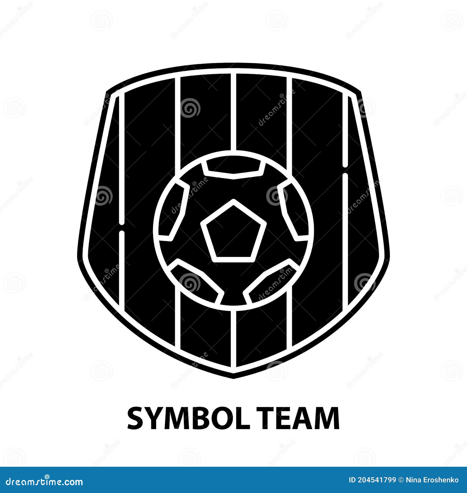 Symbol Team Icon, Black Vector Sign with Editable Strokes, Concept ...