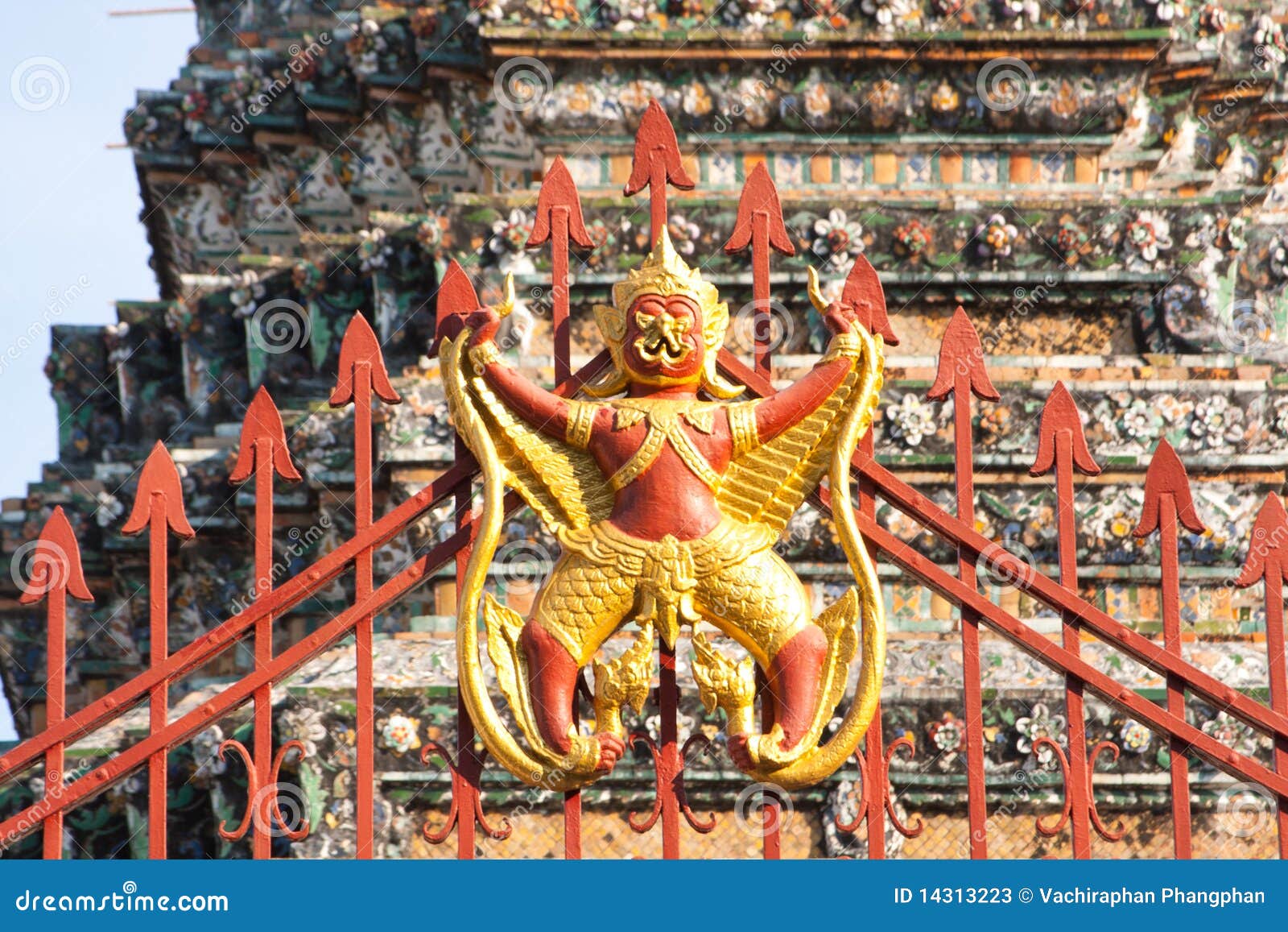 Symbol of thai stock image. Image of asian, grand, east - 14313223