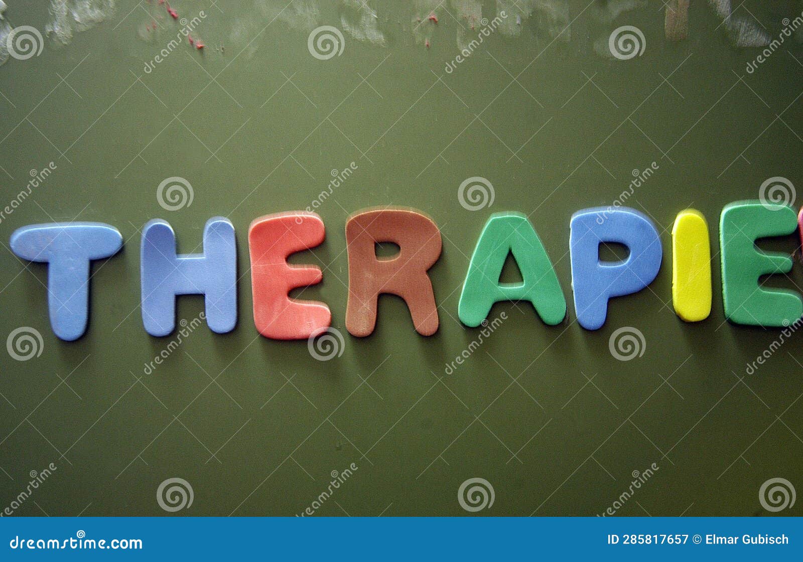 Symbol for Therapy for People with Mental Problems Stock Image - Image ...