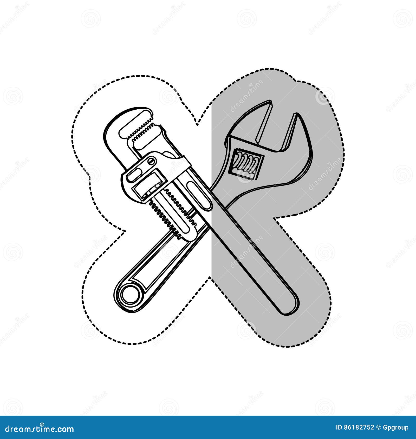 Symbol tools icon design stock illustration. Illustration of equipment ...