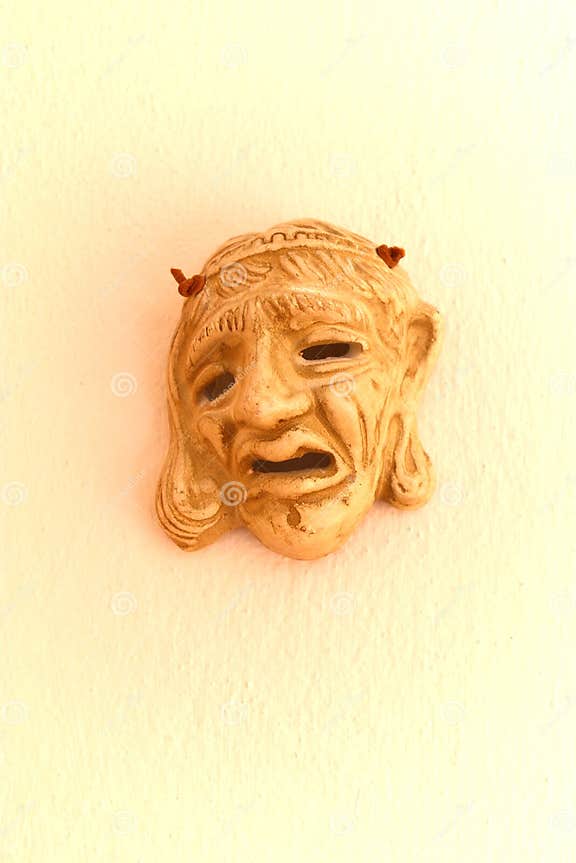 Symbol of tragedy stock image. Image of performance, theatre - 6343881