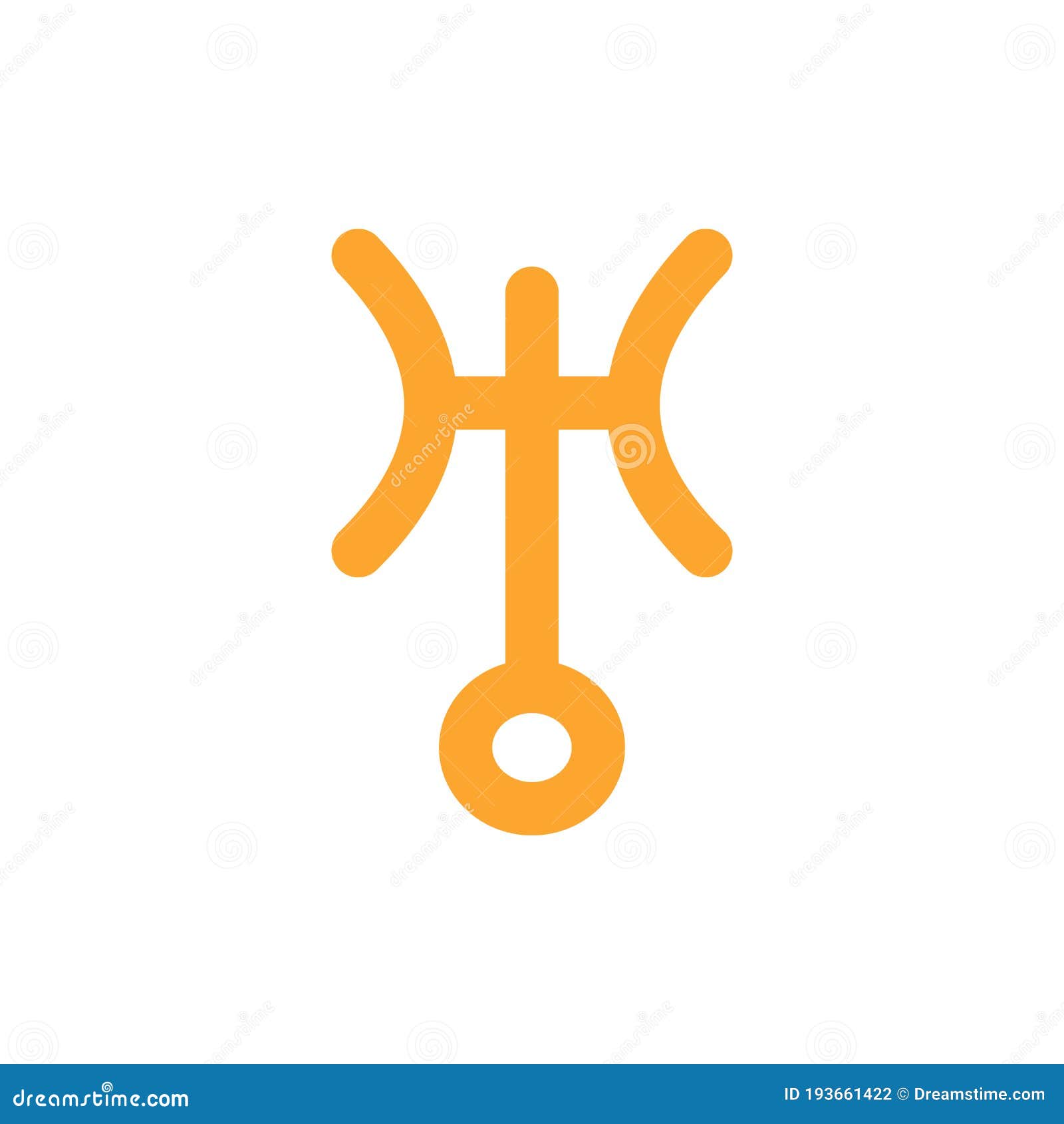 Symbol Uranus Icon. Simple Color Vector Elements of Esoteric Icons for ...