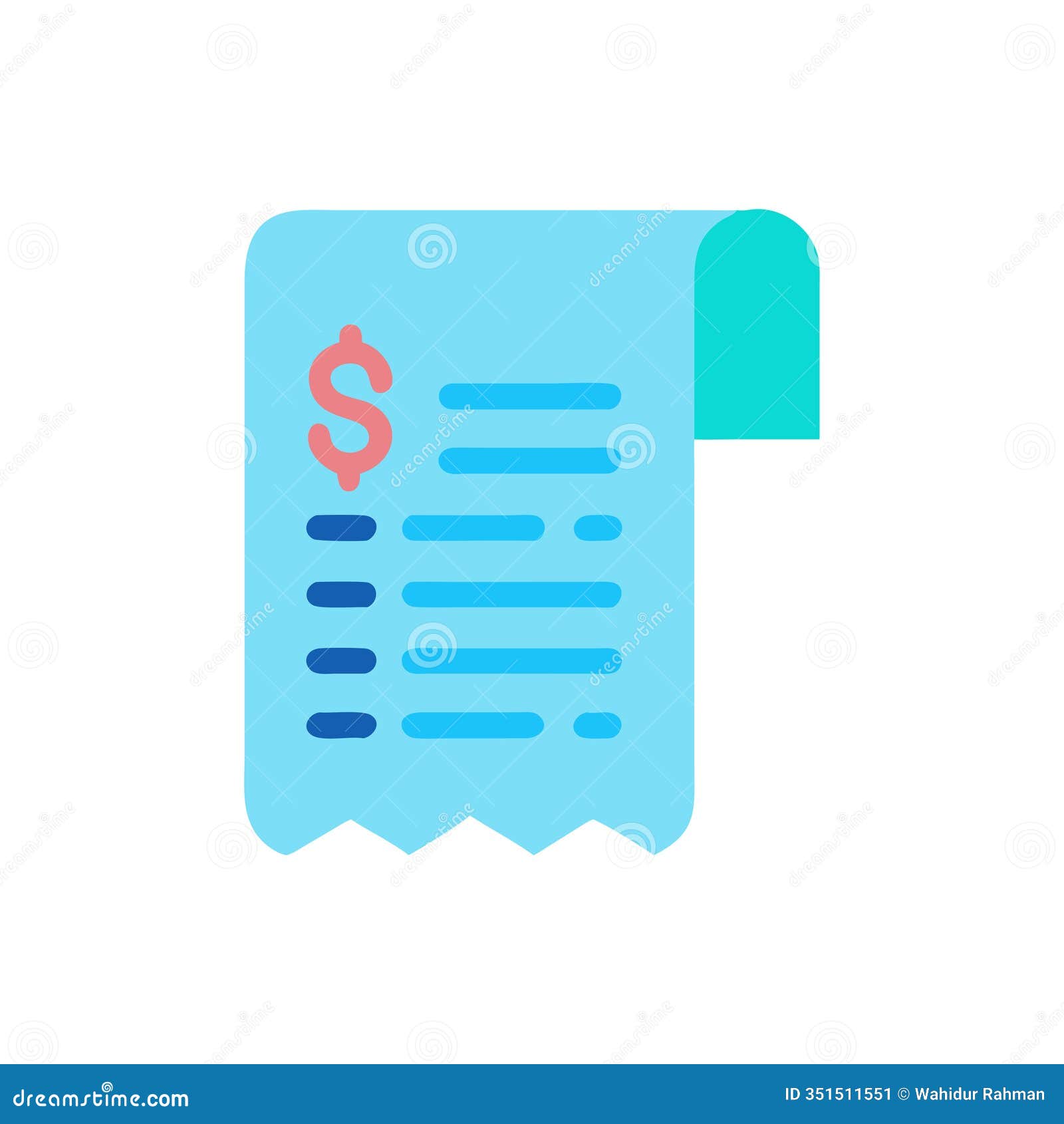 User-Friendly Bill Tracker Symbol Stock Illustration - Illustration of ...