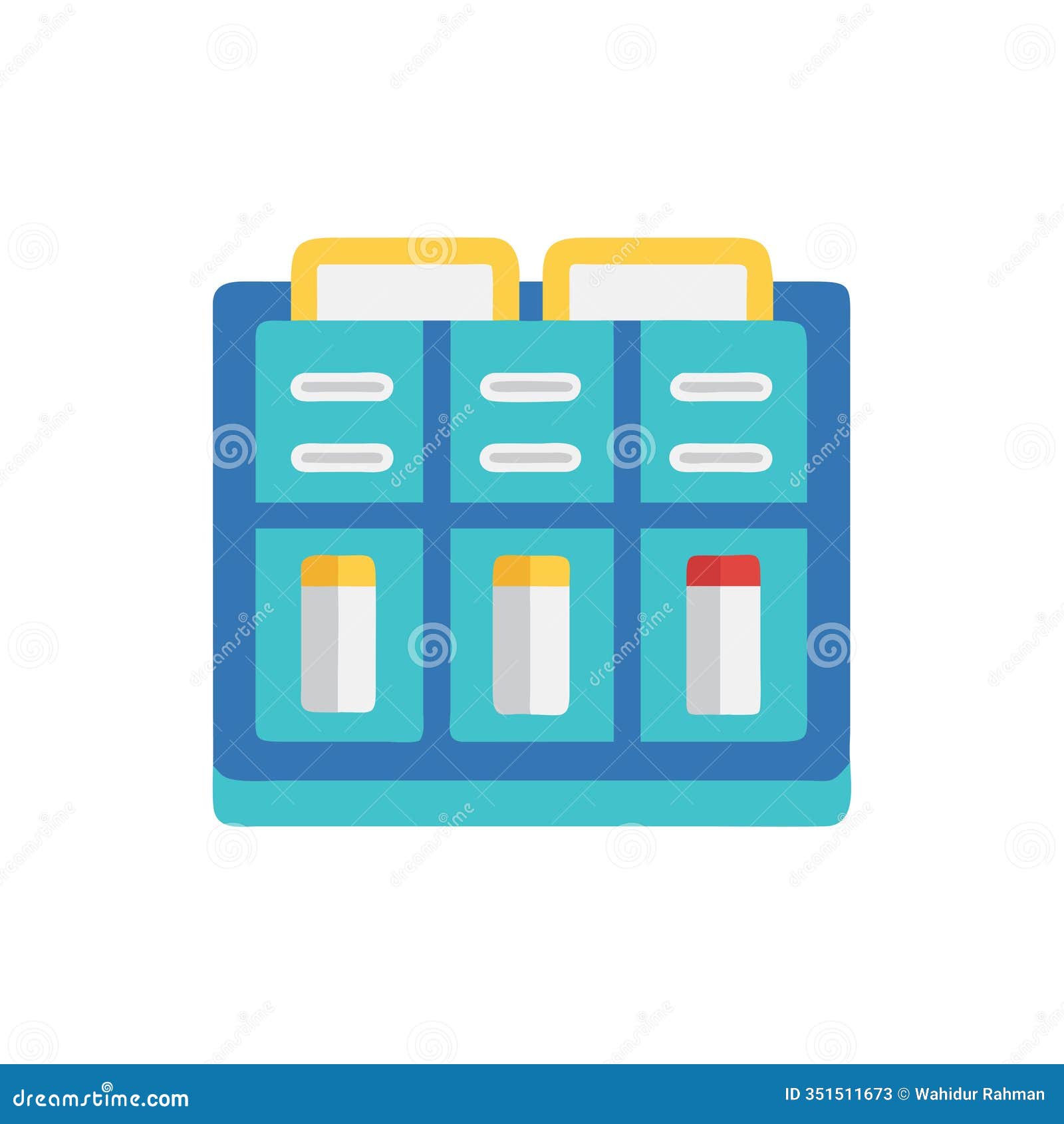 User-Friendly Binder Organizer Symbol Stock Illustration - Illustration ...