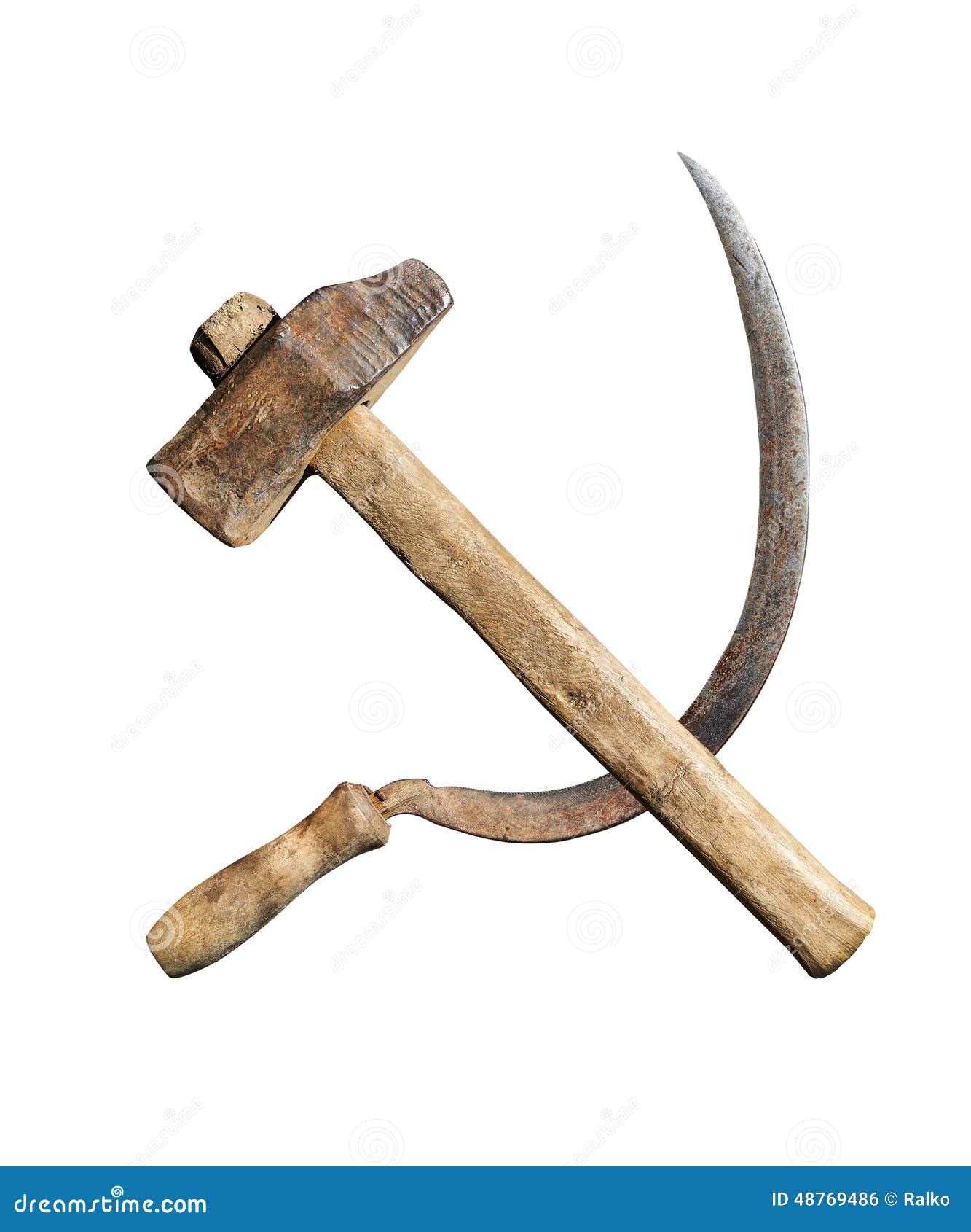 Ussr Sickle And Hammer Soviet Russia Union Symbol Vector Illustration ...