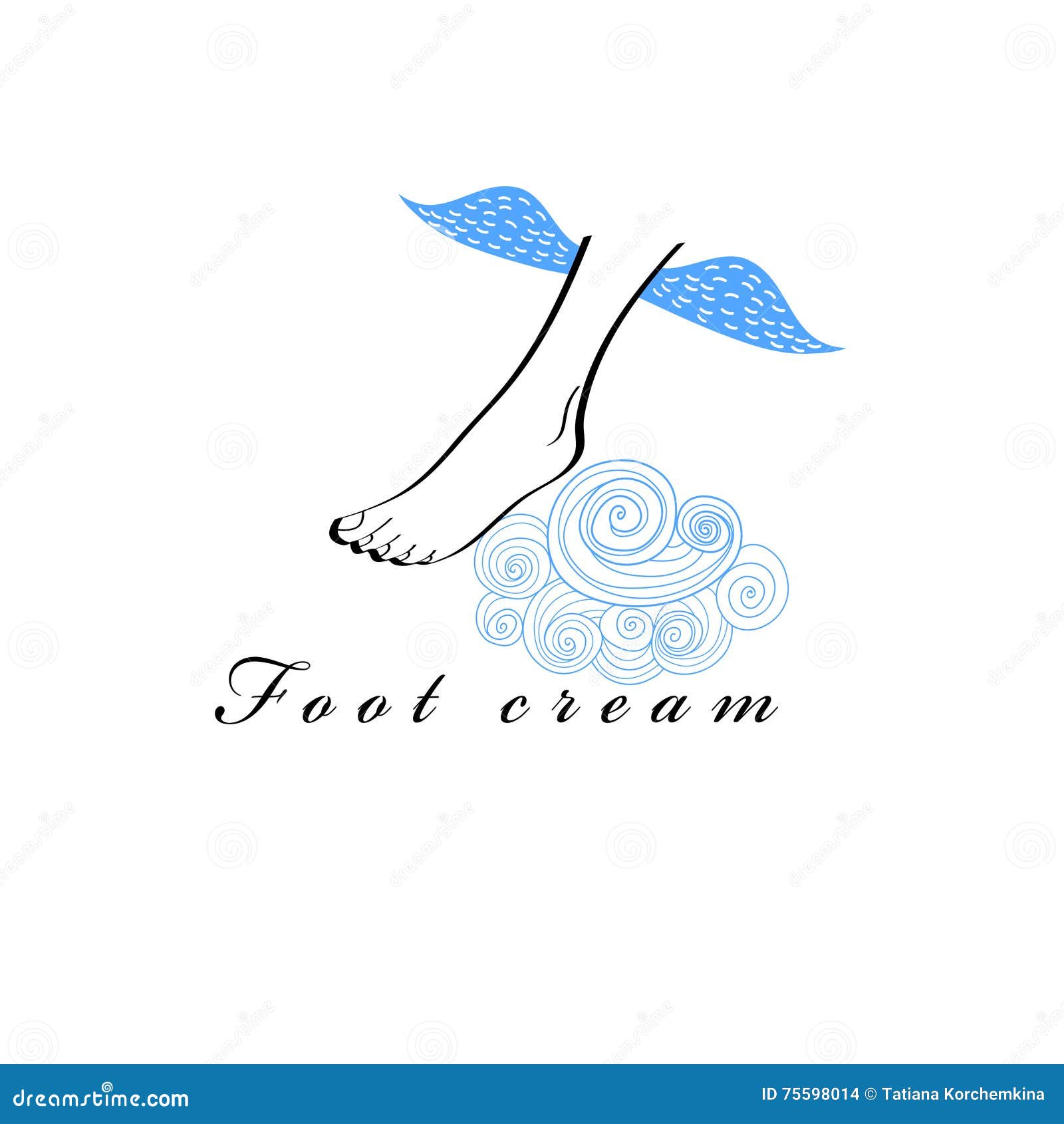 Symbol vector foot stock vector. Illustration of element - 75598014
