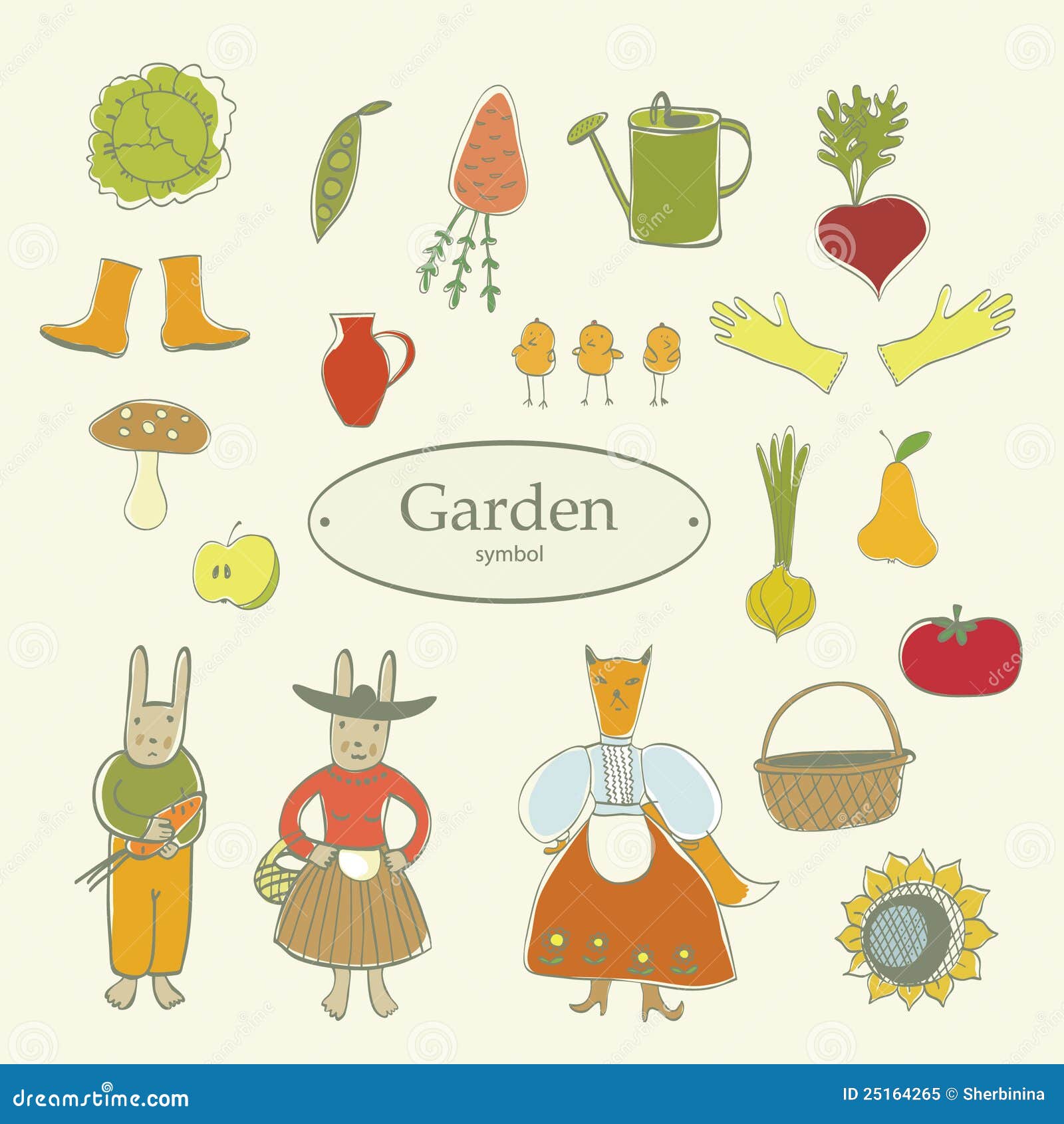 Symbol vegetable garden stock vector. Illustration of onions - 25164265