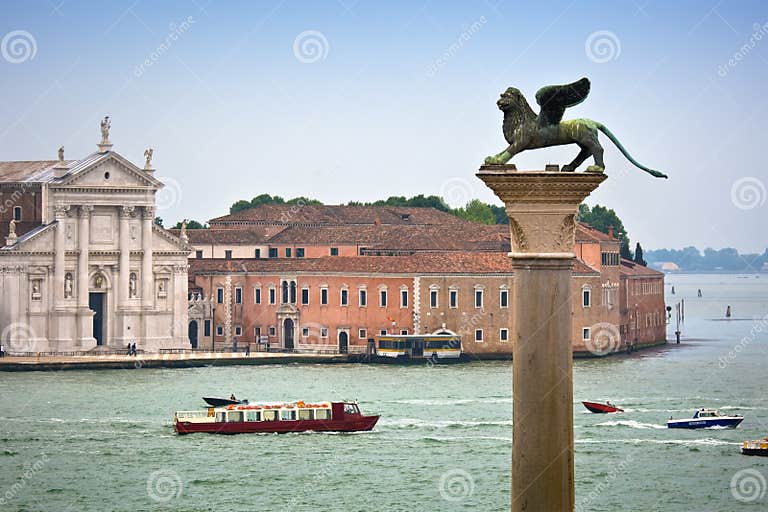 Symbol of Venice stock image. Image of architecture, construction ...