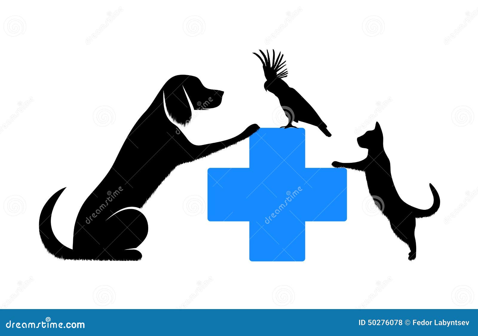 Symbol of Veterinary Medicine Stock Vector - Illustration of beagle ...