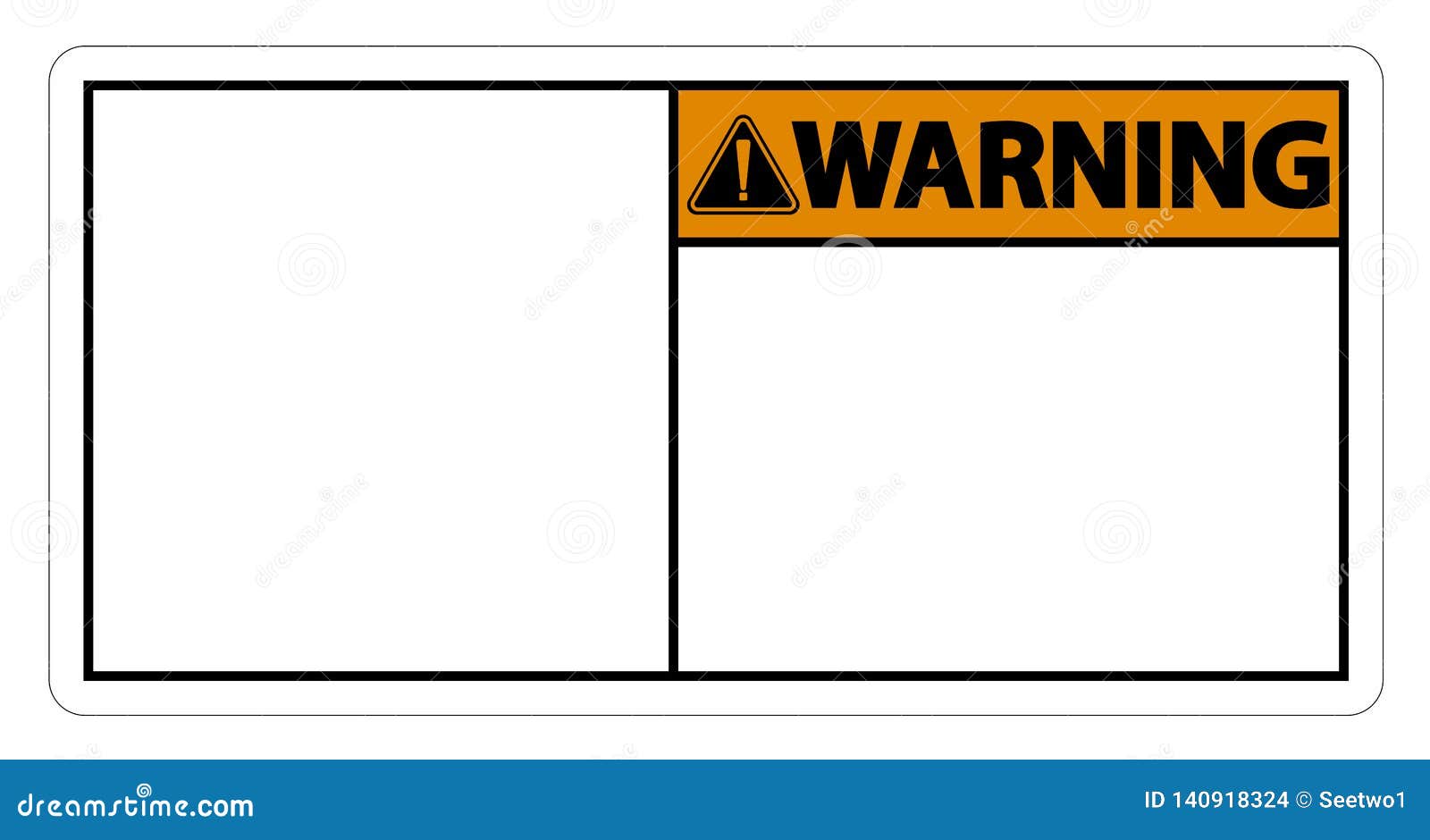 Symbol Warning Sign Label on White Background Stock Vector ...