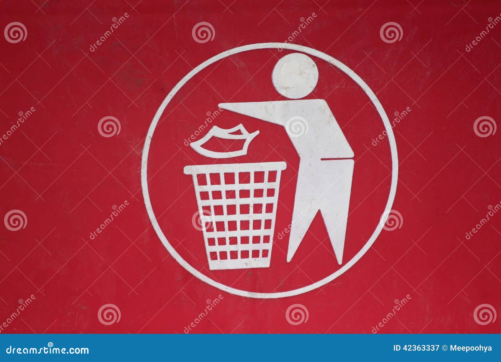 Symbol of waste disposal. stock image. Image of clean - 42363337