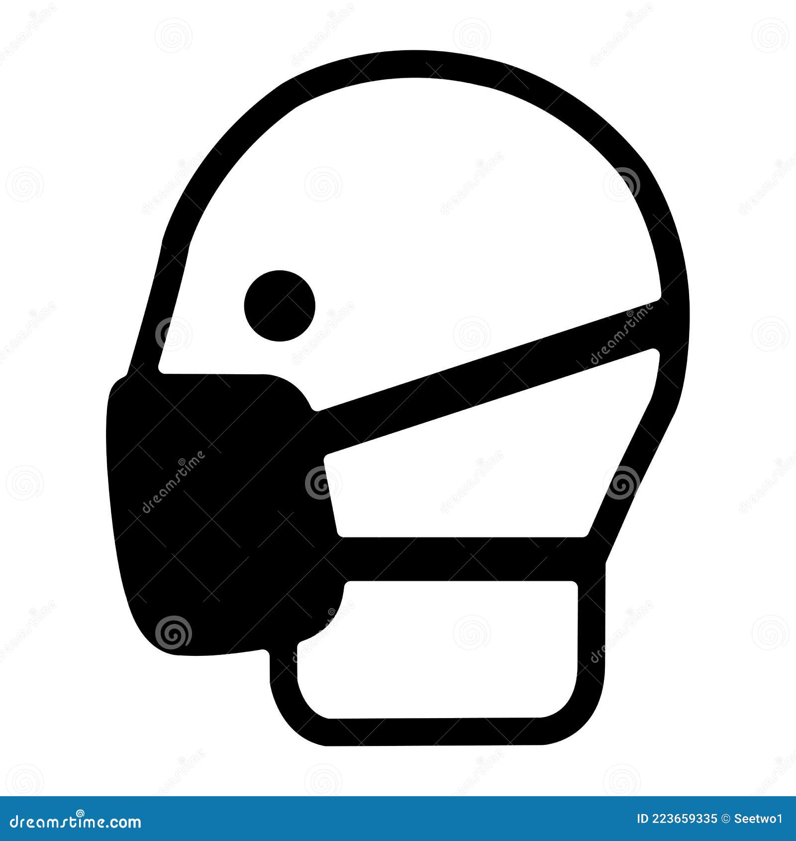 Symbol Wear Masks Sign Isolate on White Background,Vector Illustration ...