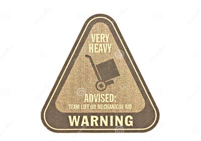 Symbol of weight Warning. stock photo. Image of high - 27060496
