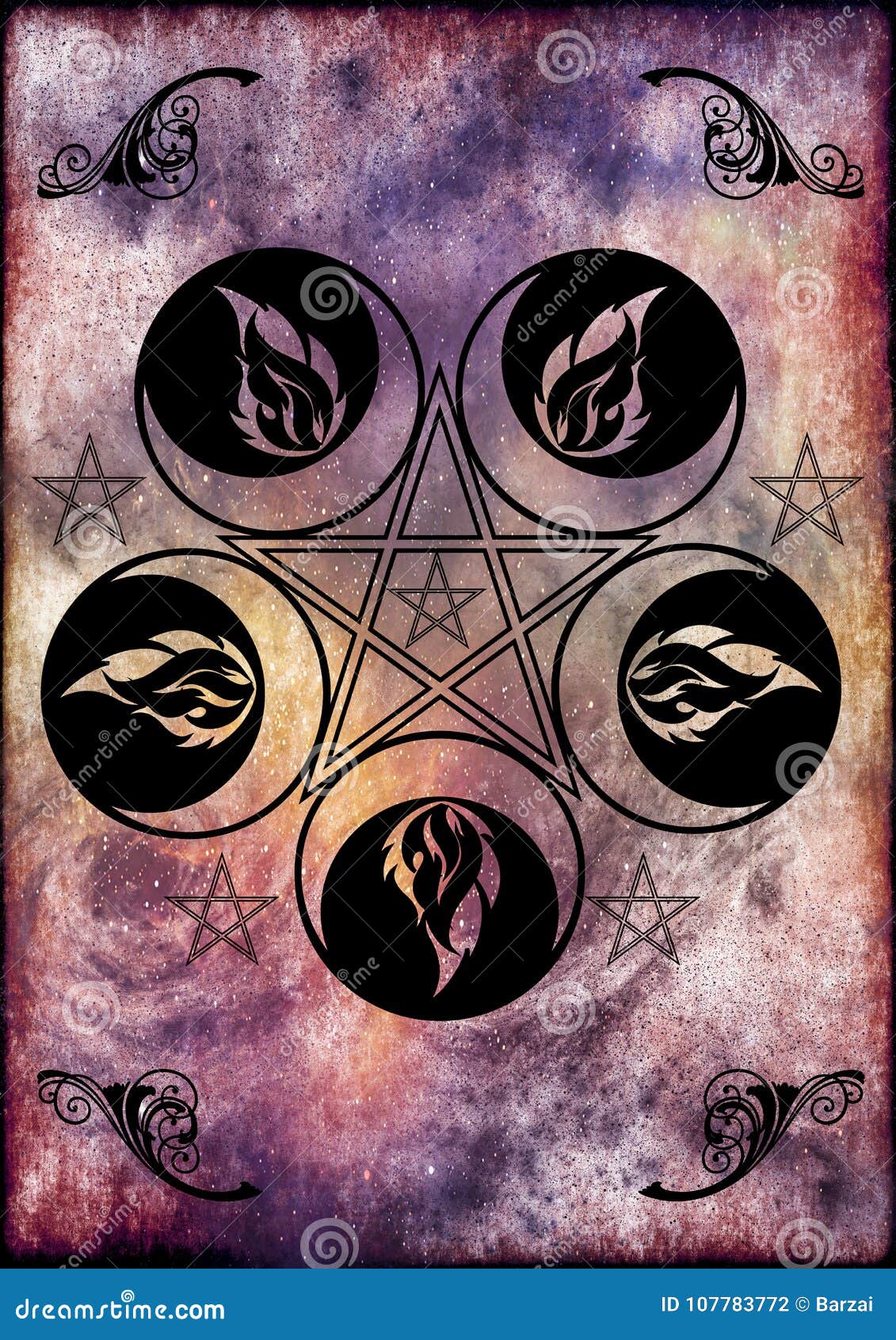 Wiccan Pentacle Wallpaper