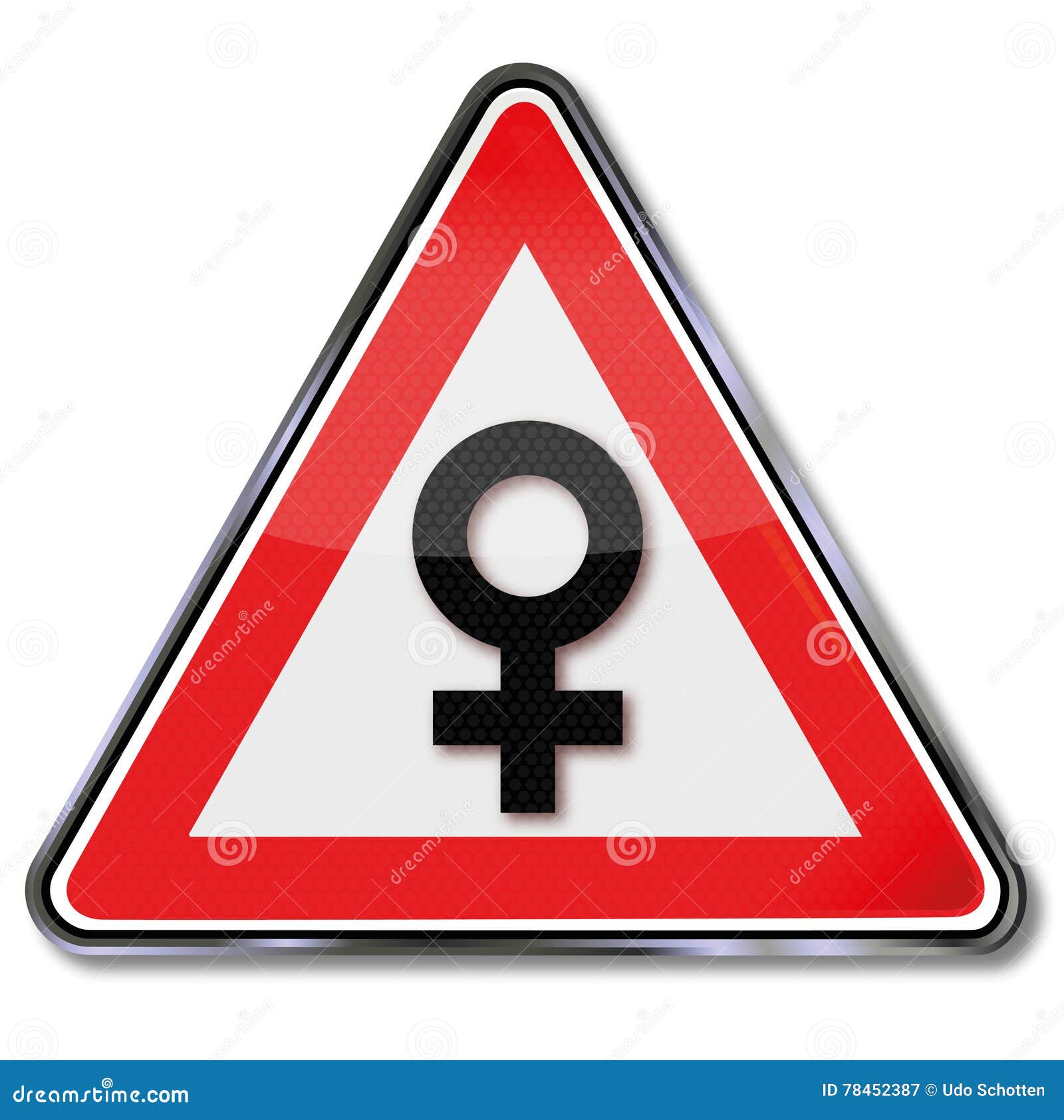 Symbol for Women and Femininity Stock Vector - Illustration of meaning ...