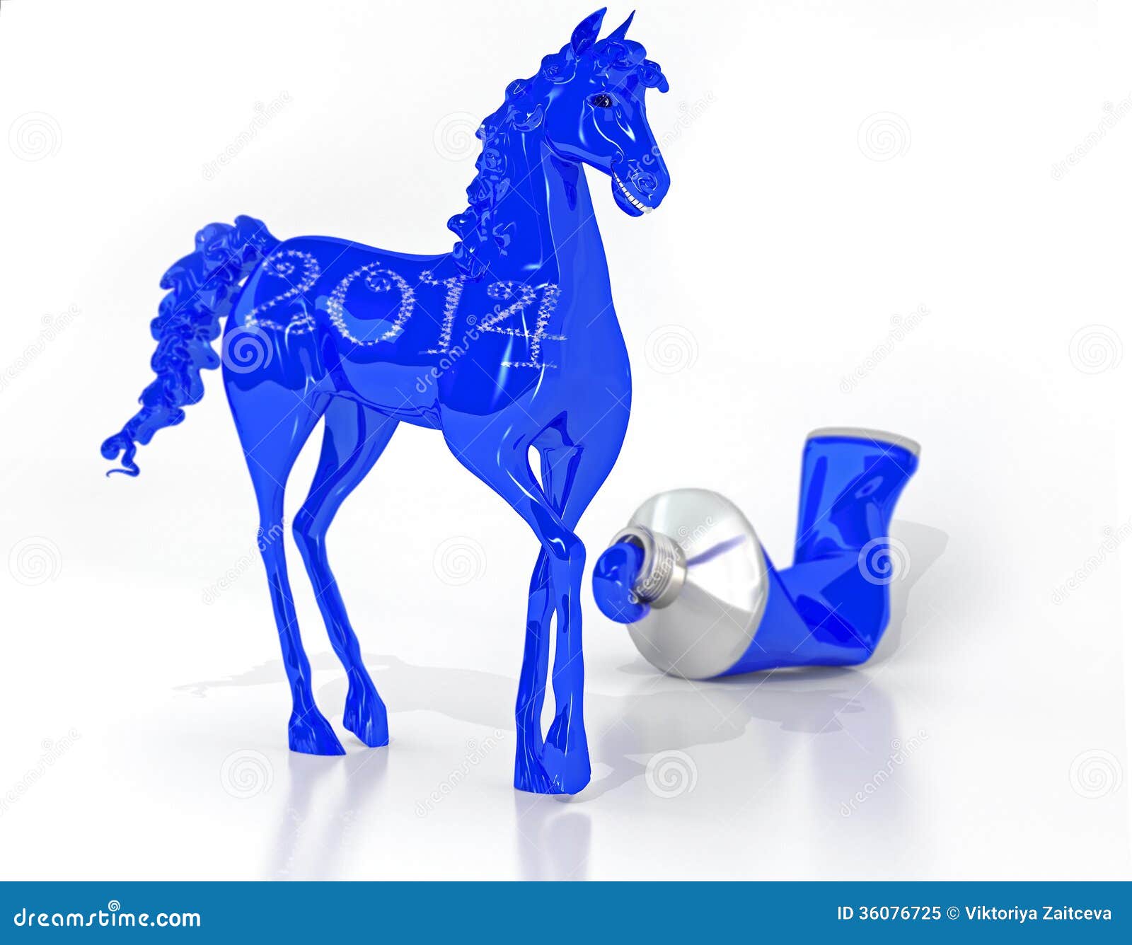 The symbol of the year stock illustration. Illustration of creation ...